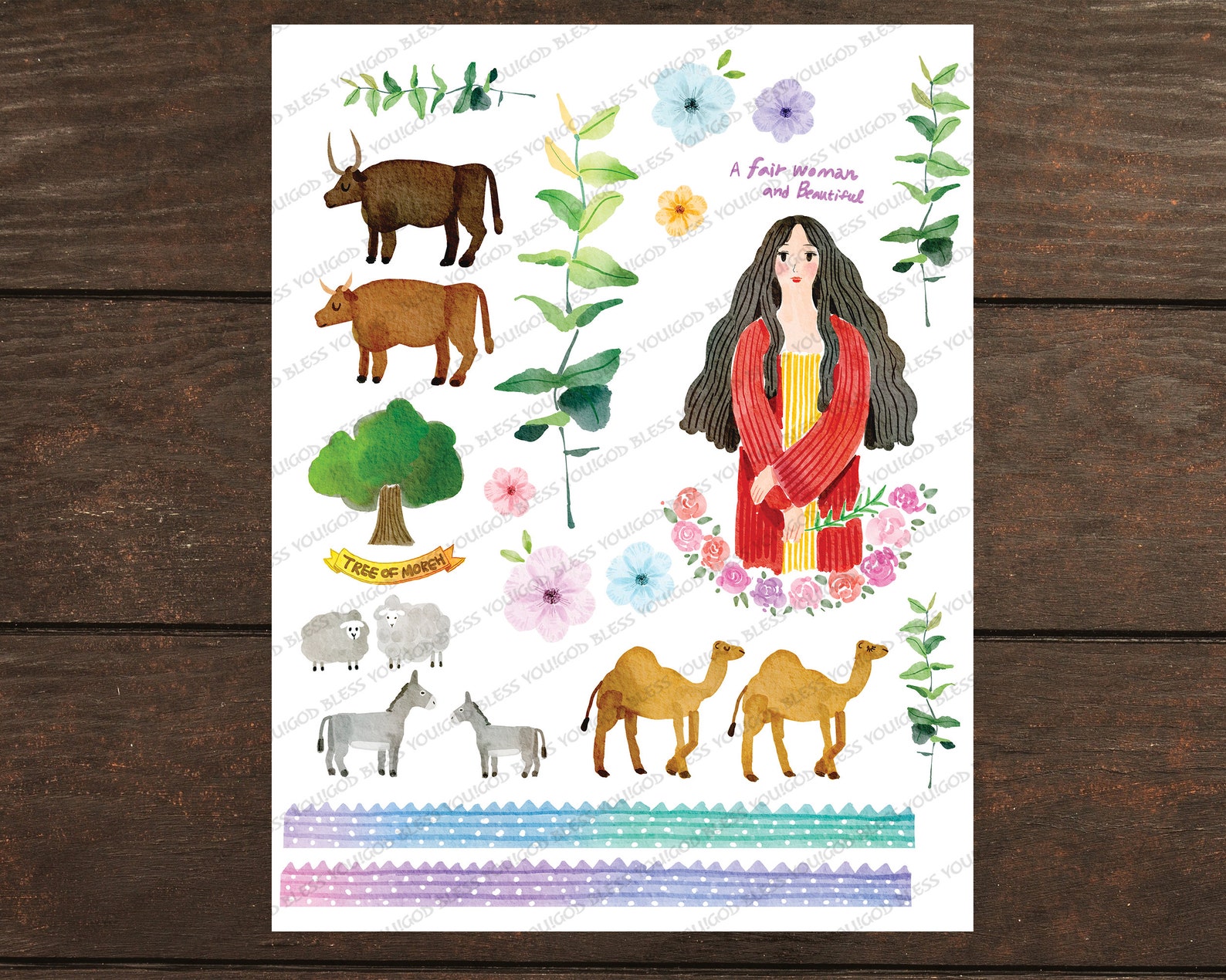 Bible Stickers,christian Stickers,bible Journaling,faith Sticker,bible ...