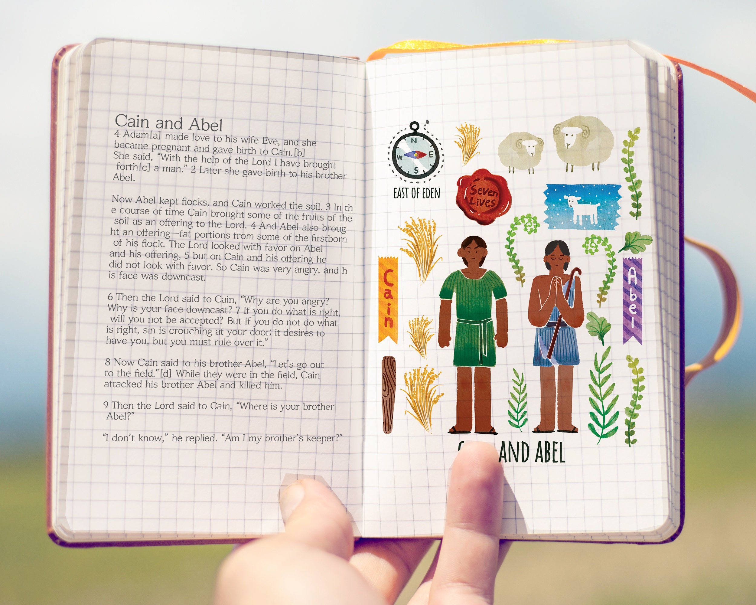 Cain and Abel,christian Clip Art,bible Journaling,bible Art,bible ...