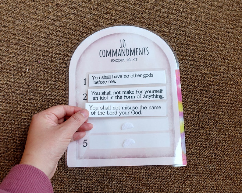 10 Commandments,10 Commandments Printable,10 Commandments for Kids ...