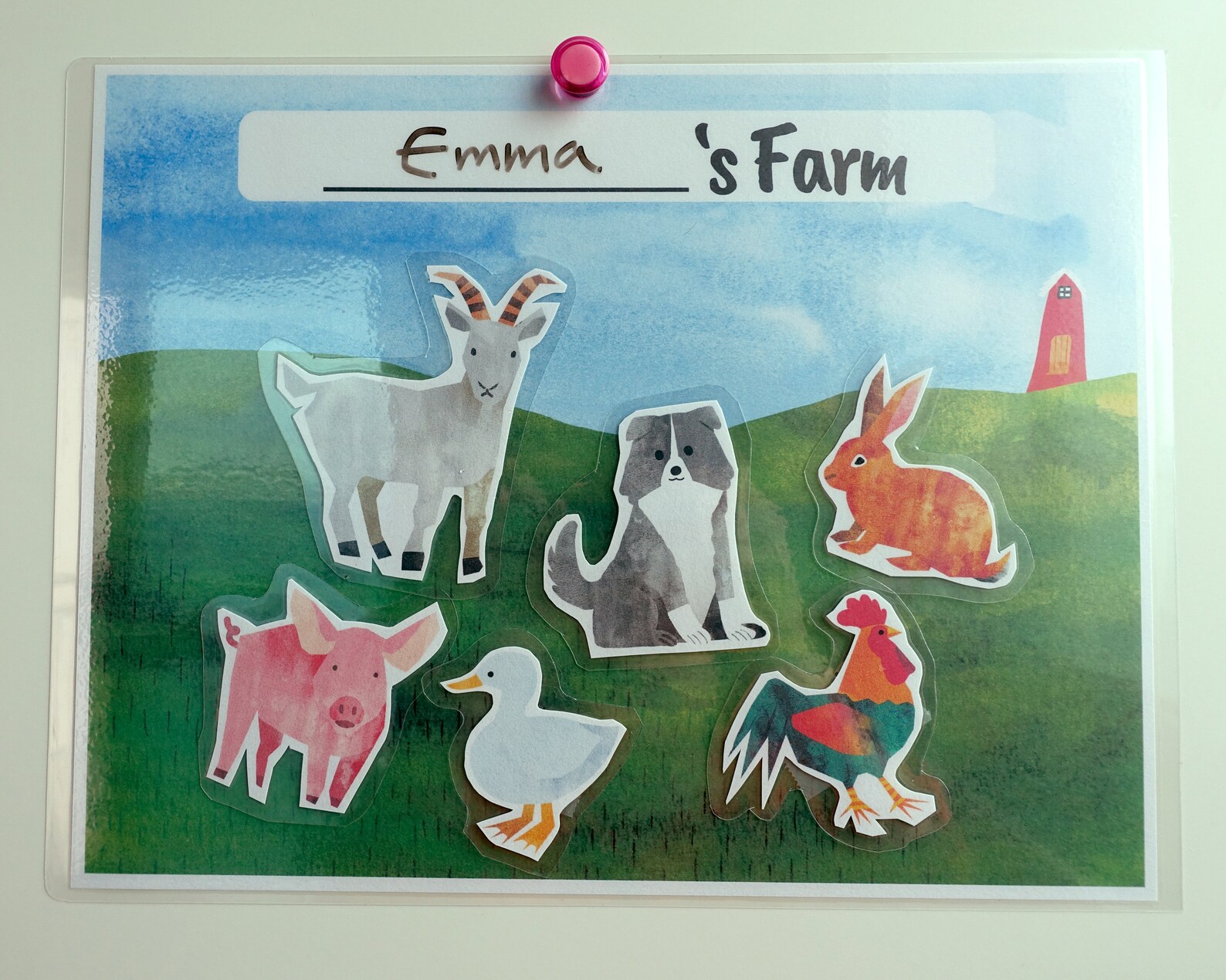 Farm Animal Flash Cards Printable,farm Animal Card,animal Flash Card ...