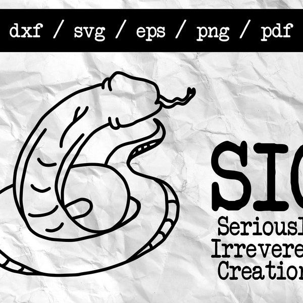 Penis Snake Svg - Etsy