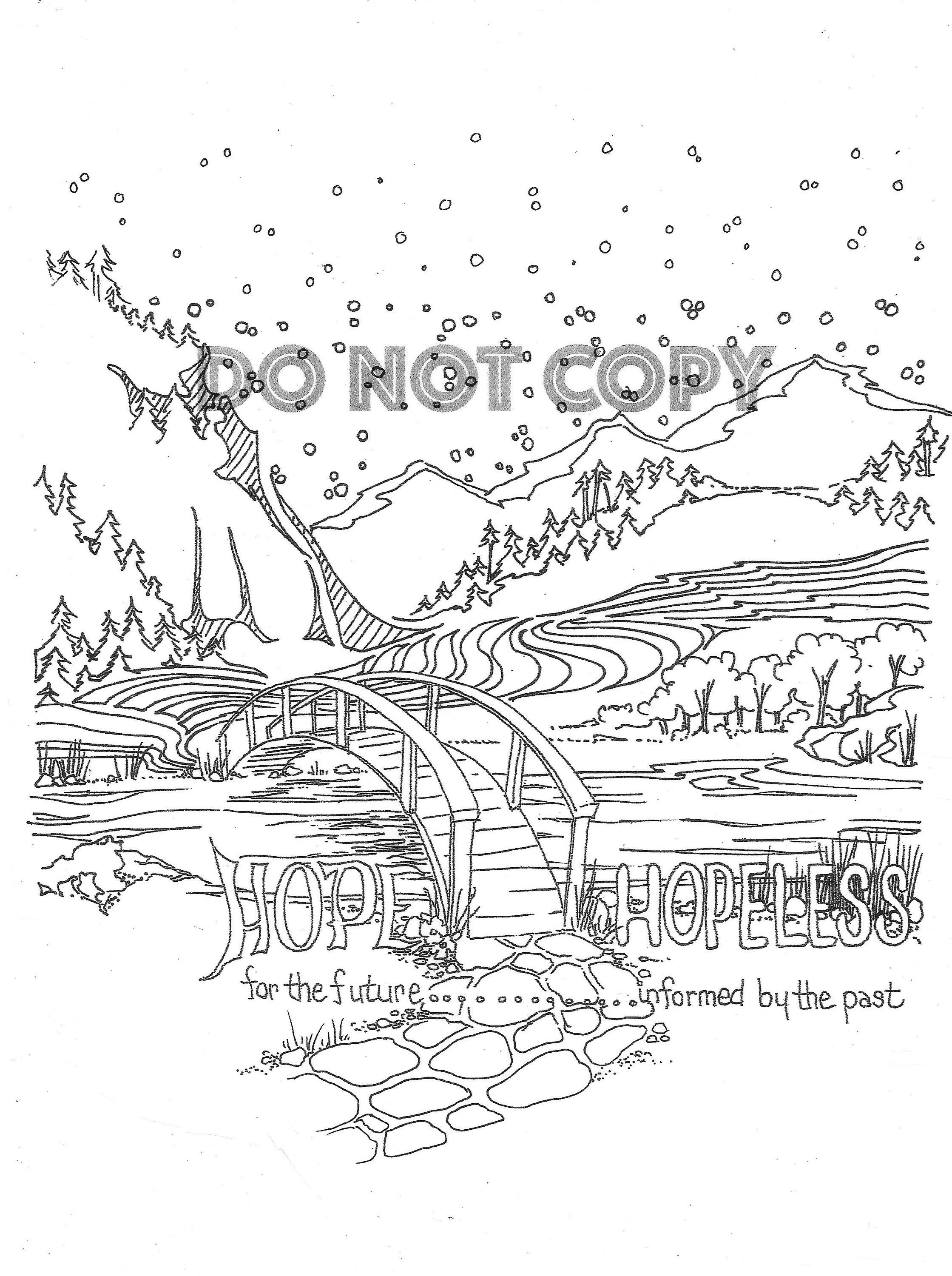 Helping Hands Coloring Pages