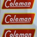 Three 3 New Coleman Replacement Decals Sticker Label Lantern Stove 1951 ...