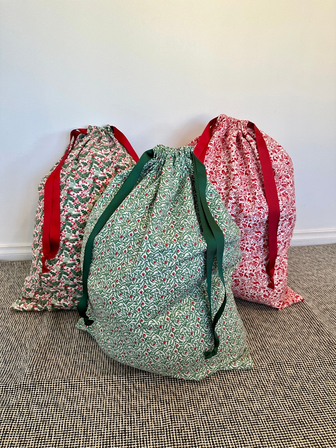 Liberty of London Christmas Sack - Etsy UK