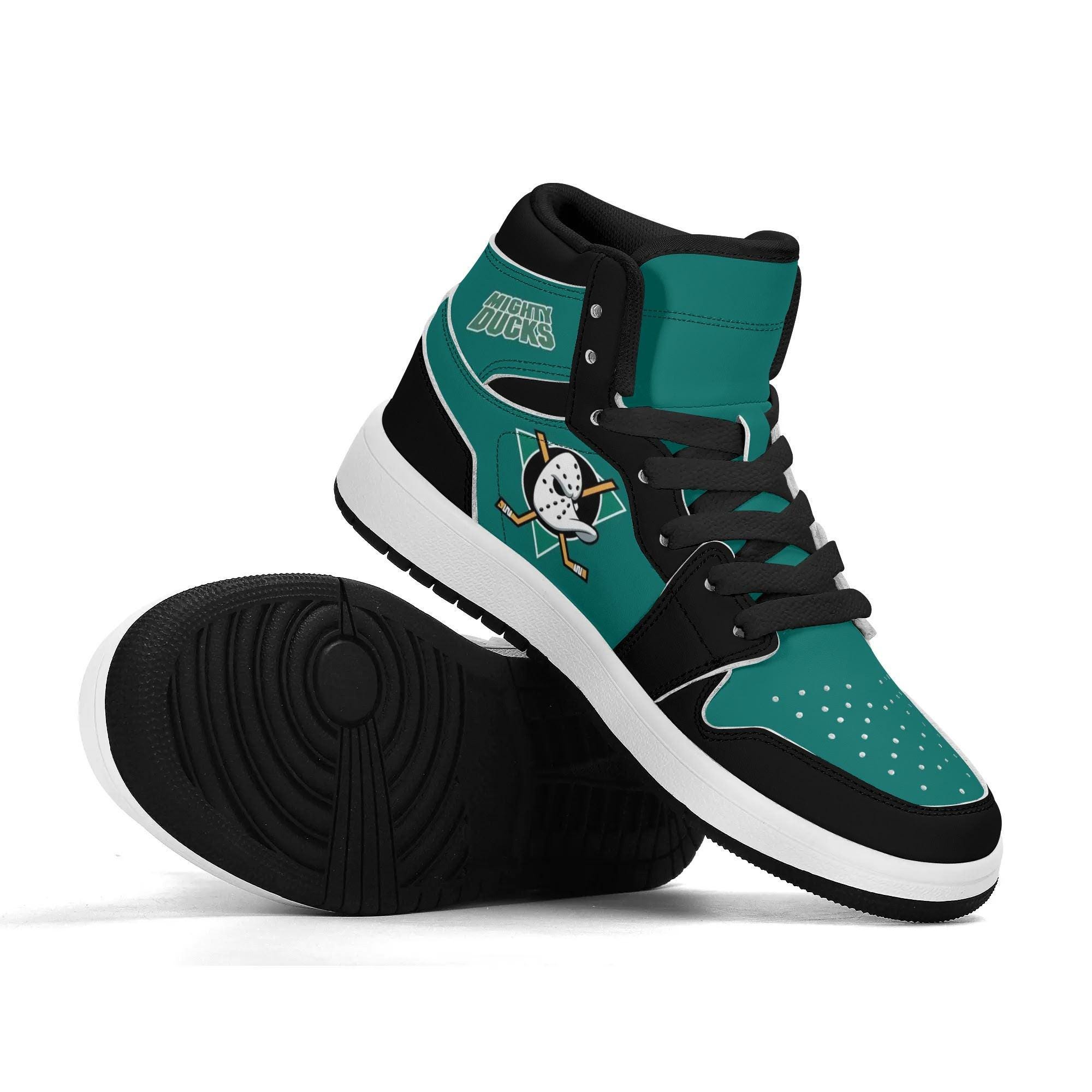 Anaheim Ducks Fan Unofficial High-top Shoes, Sneakers, Trainers Unisex ...