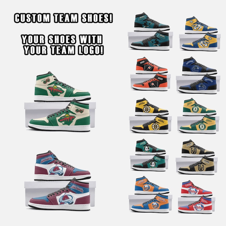 Custom Team Fan Running Shoes, Sneakers, Trainers Unisex Basketball ...