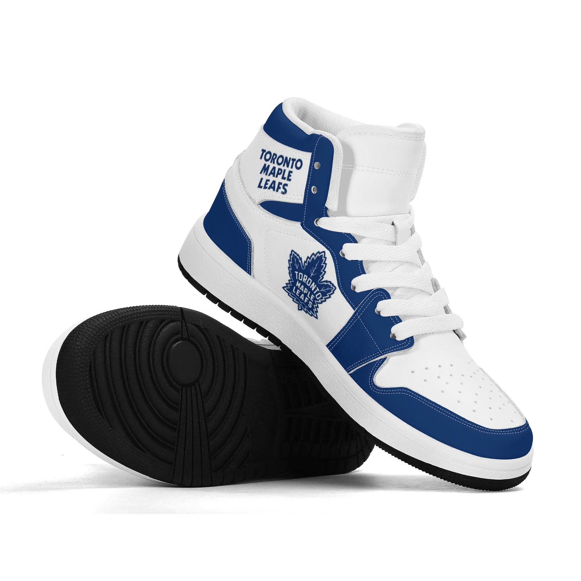 Toronto Maple Leafs Fan Unofficial High-top Shoes, Sneakers, Trainers ...