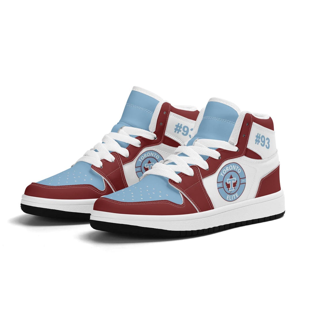 Custom Soccer Team High-top Sneakers | Personalized Team Soccer Shoes ...