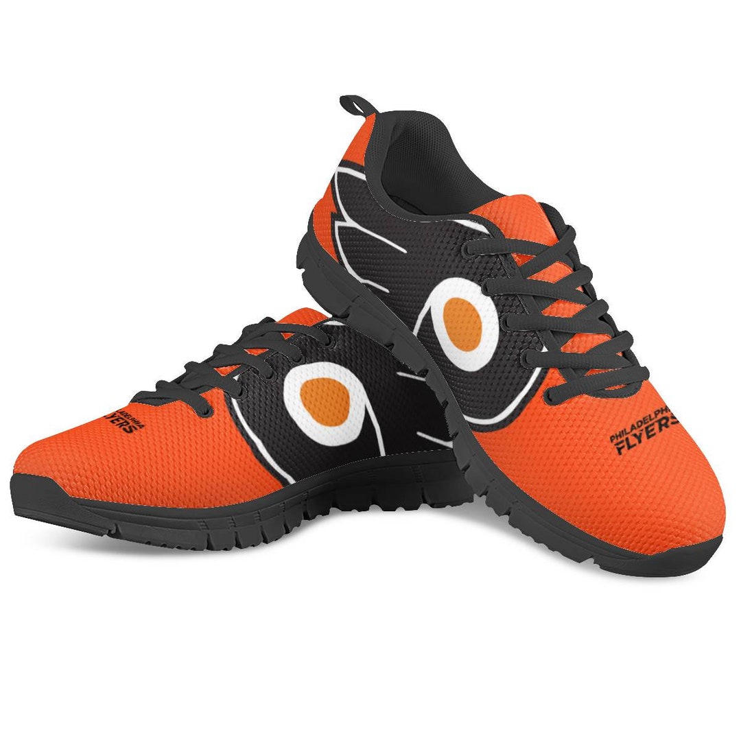 Philadelphia Flyers Fan Unofficial Running Shoes, Sneakers Black Sole ...