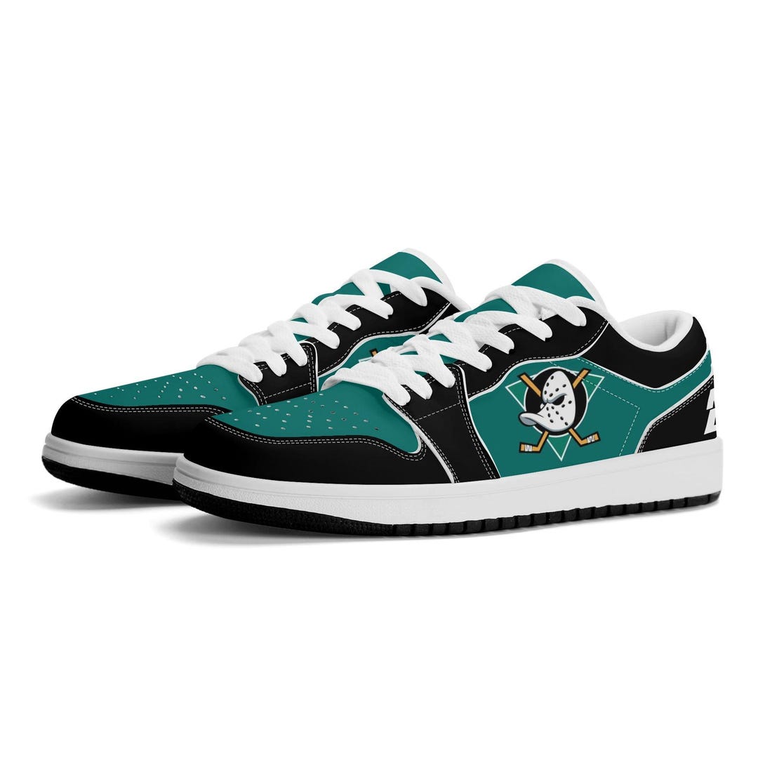 Custom Mighty Ducks Low-top Sneakers - Retro Hockey-inspired Shoes for ...