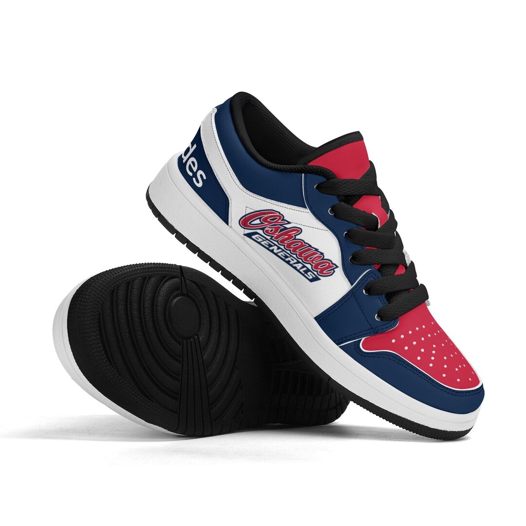 Custom Baseball Low-top Sneakers - Personalized With Team Logo, Name ...