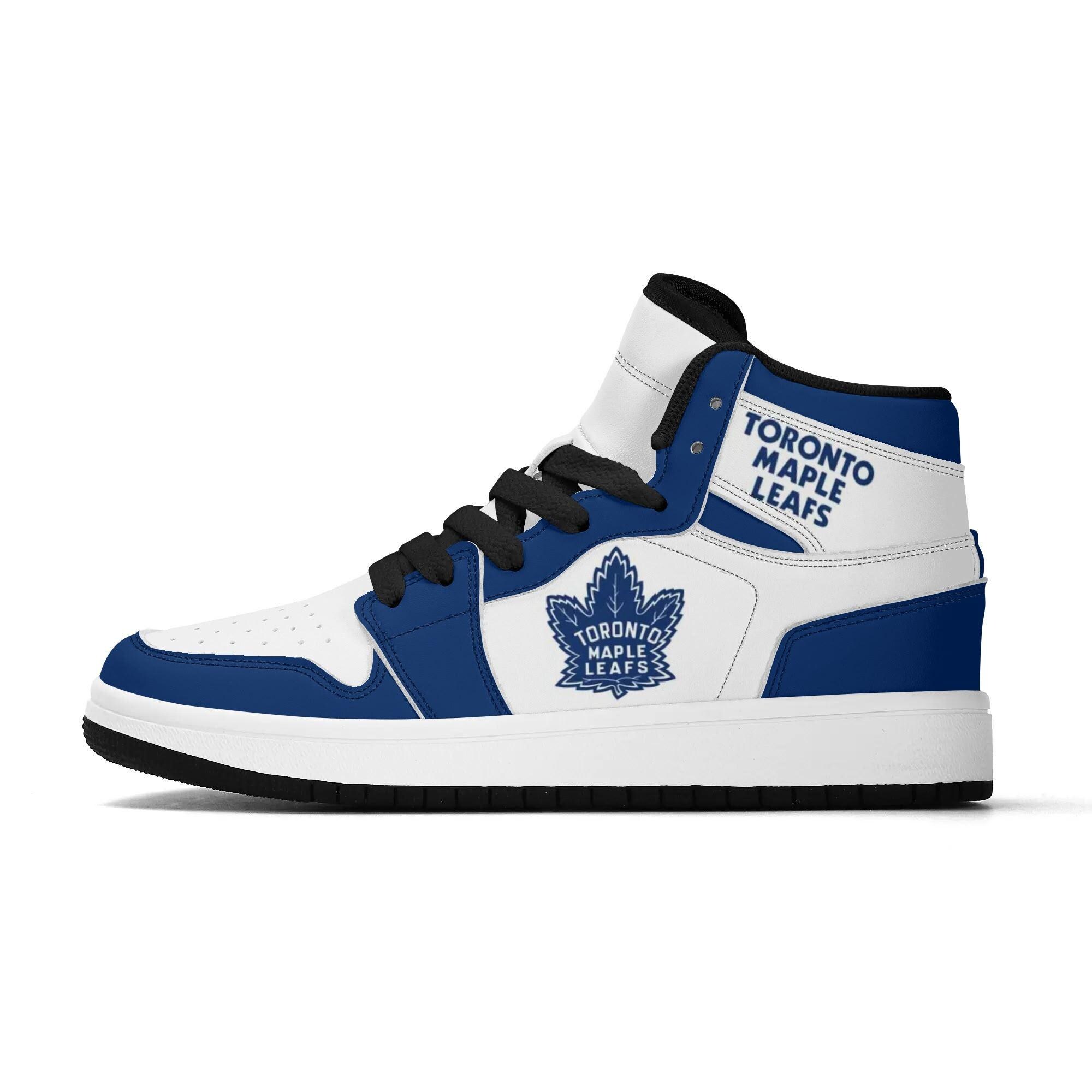 Toronto Maple Leafs Fan Unofficial High-top Shoes, Sneakers, Trainers ...