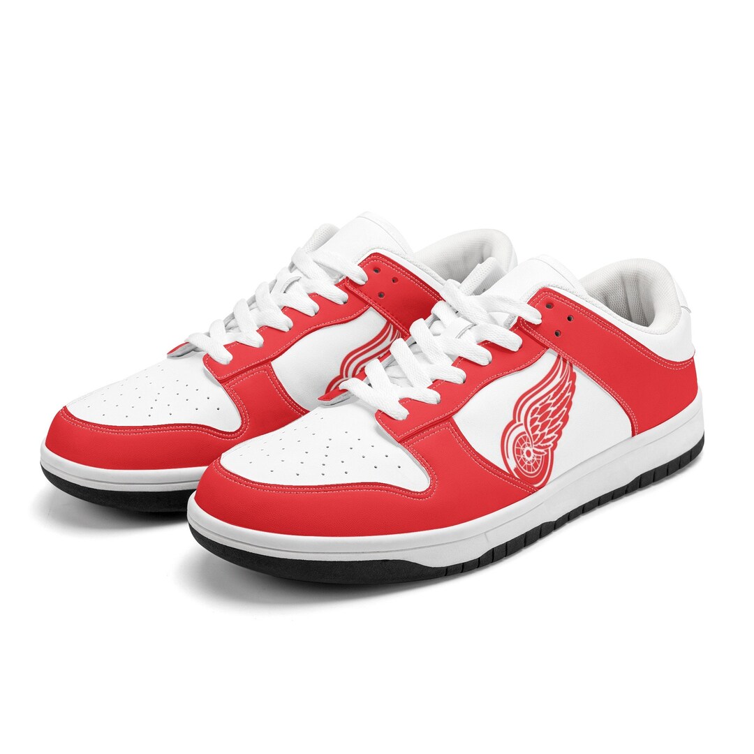 Detroit Red Wings Fan Unofficial Shoes, Sneakers, Trainers Unisex - Etsy