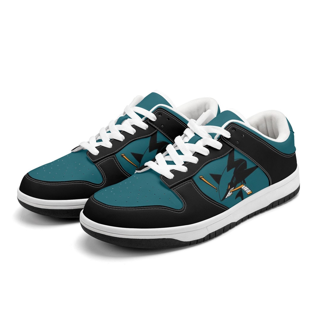 San Jose Sharks Fan Unofficial Shoes, Sneakers, Trainers Unisex - Etsy
