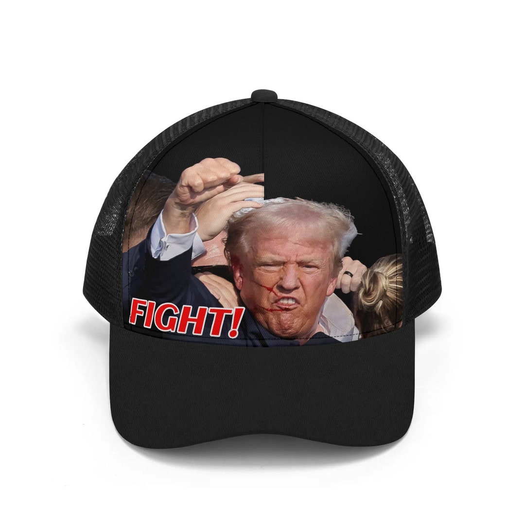 Exclusive Donald Trump "fight!" Trucker Hat – Show Your Support With ...