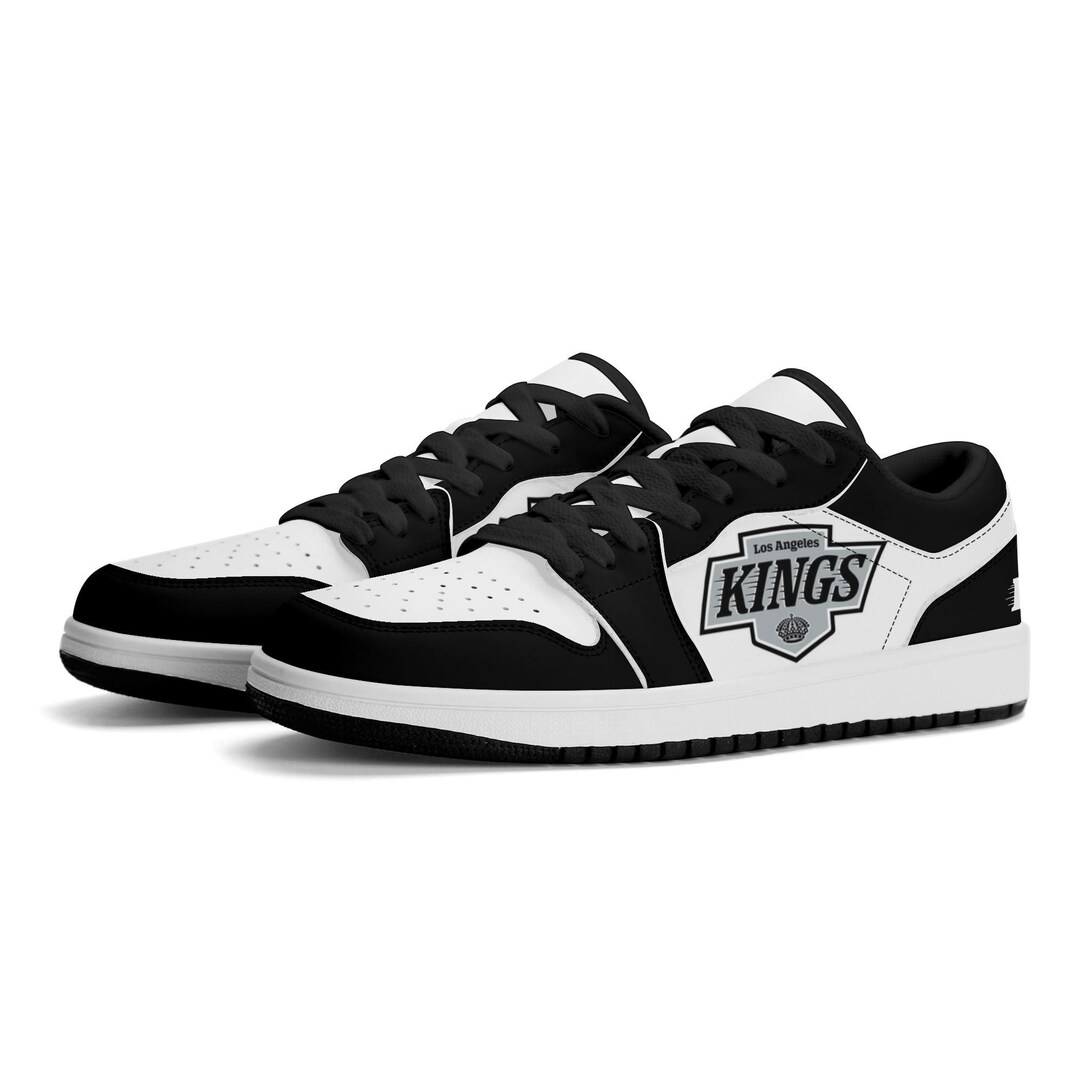 Custom Los Angeles Kings Low-top Sneakers - Personalized NHL Fan Shoes ...
