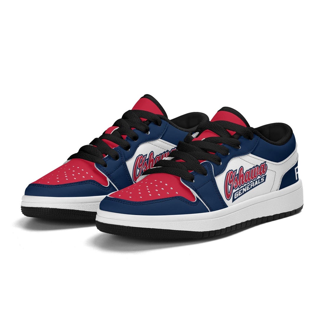 Custom Basketball Low-top Sneakers - Personalized With Team Logo, Name ...