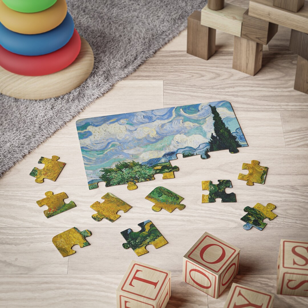 Vincent Van Gogh Kids' Puzzle, 30-piece - Etsy