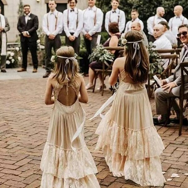 Boho Girls Dress - Etsy