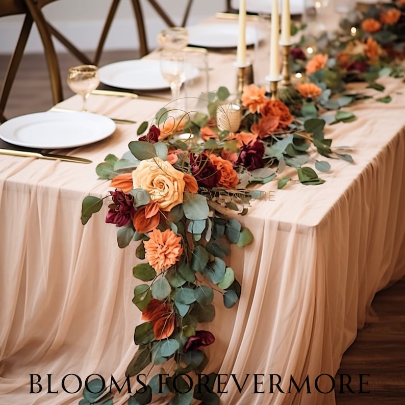 Eucalyptus Garland Flower Garland Wedding Backdrop Bridal Shower ...