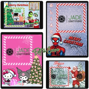 Oversized (8.5x11) Candy Card Templates, Holidays, Birthdays, Events - Etsy