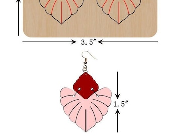 Cut & Emboss Leather Earring Die, 1.5 INCH, Keys and Lock Embossing Die ...