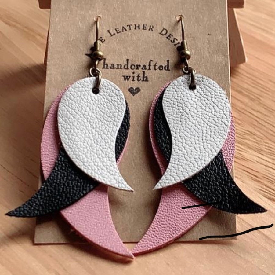 Leather Earring Cutting Die2 INCH Fish Tail Earring Die - Etsy