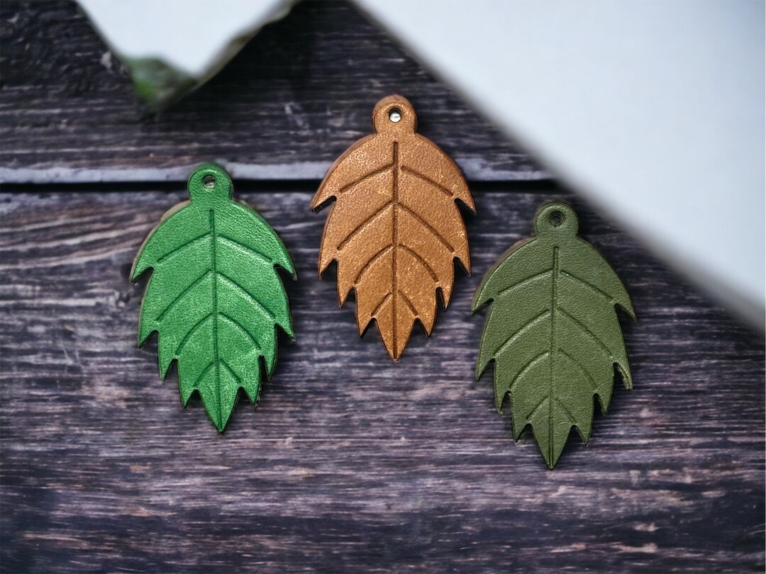 Embossed Leaf Leather Earring Die, 2-inch, Sizzix Compatible, JT4296 - Etsy