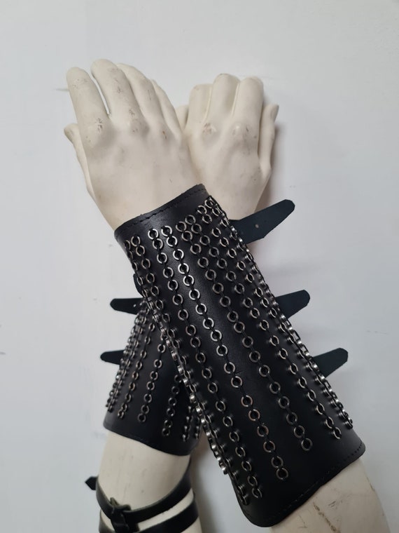 Leather Medieval Braces - Etsy