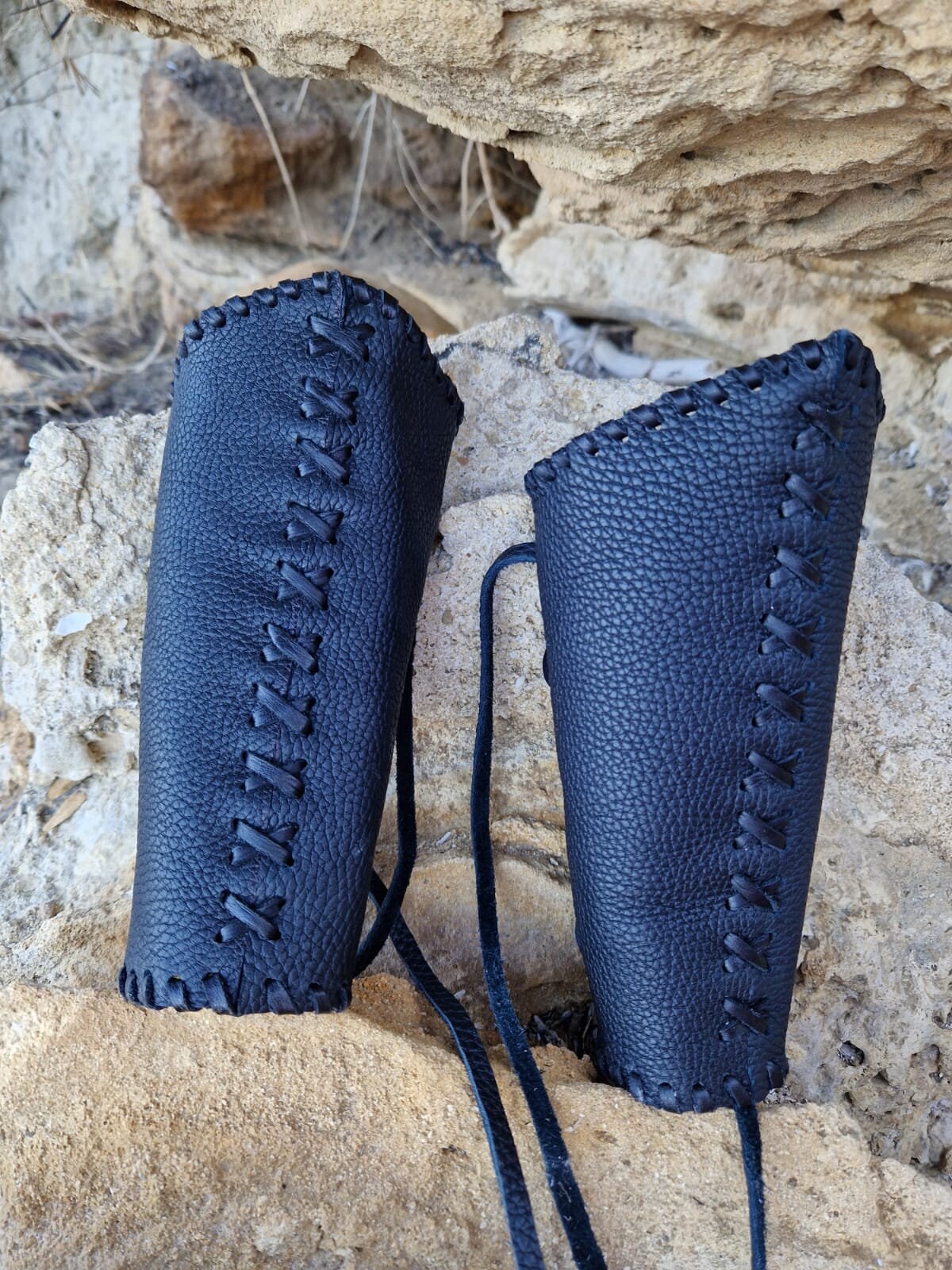 Medieval Leather Braces - Etsy
