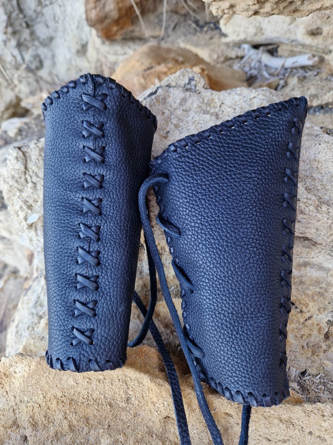 Medieval Leather Braces - Etsy