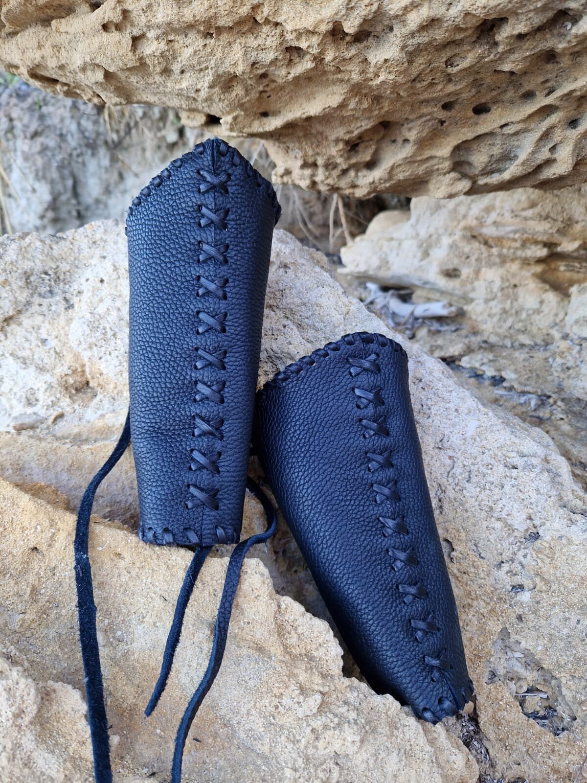 Medieval Leather Braces - Etsy