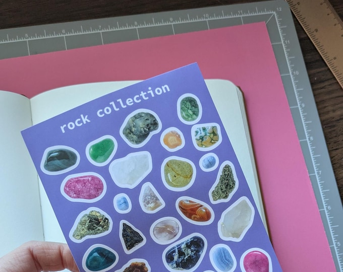 Geology Sticker Set - Etsy