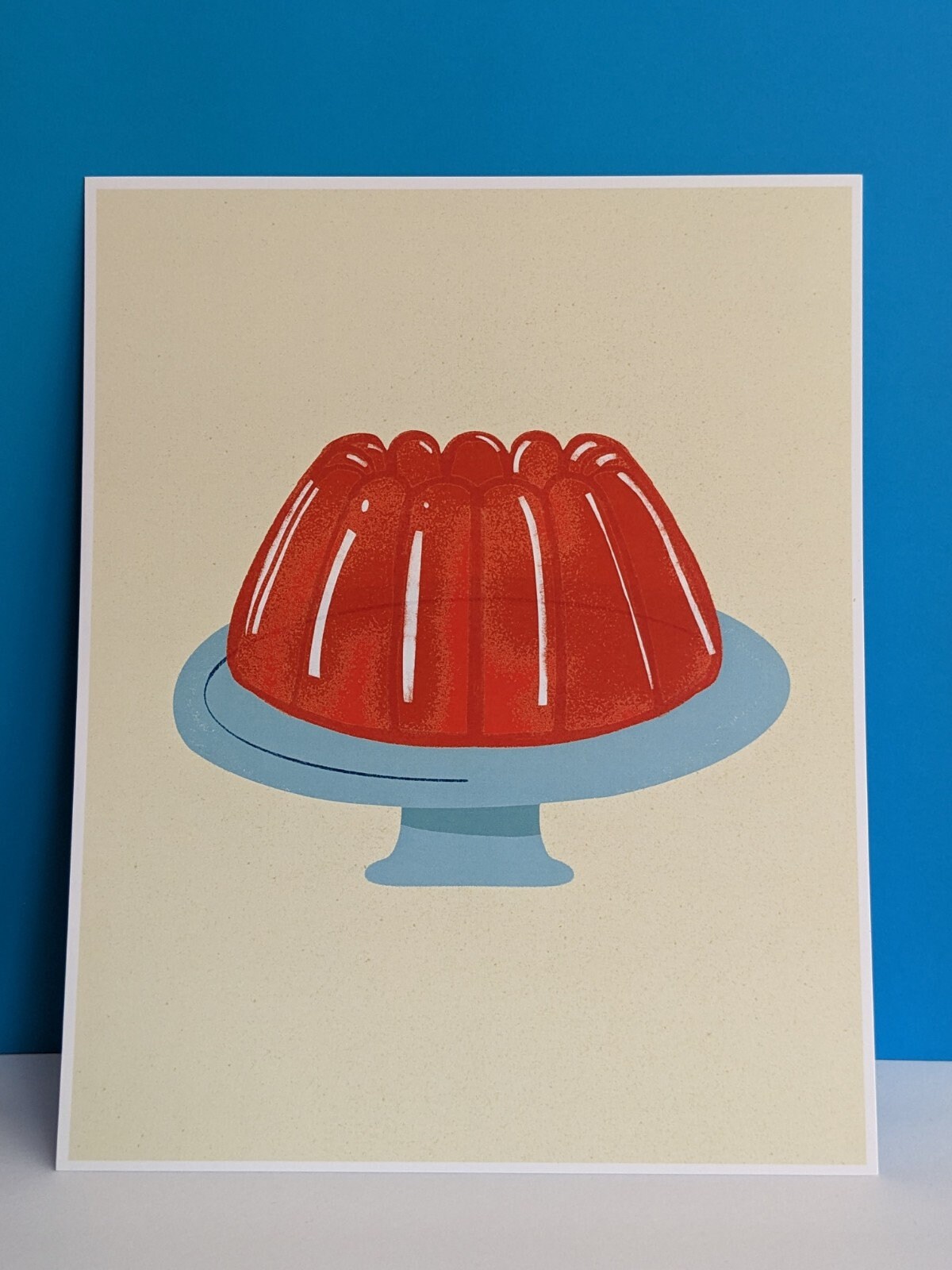 Jello Retro Dessert Art Print 8x10 - Etsy