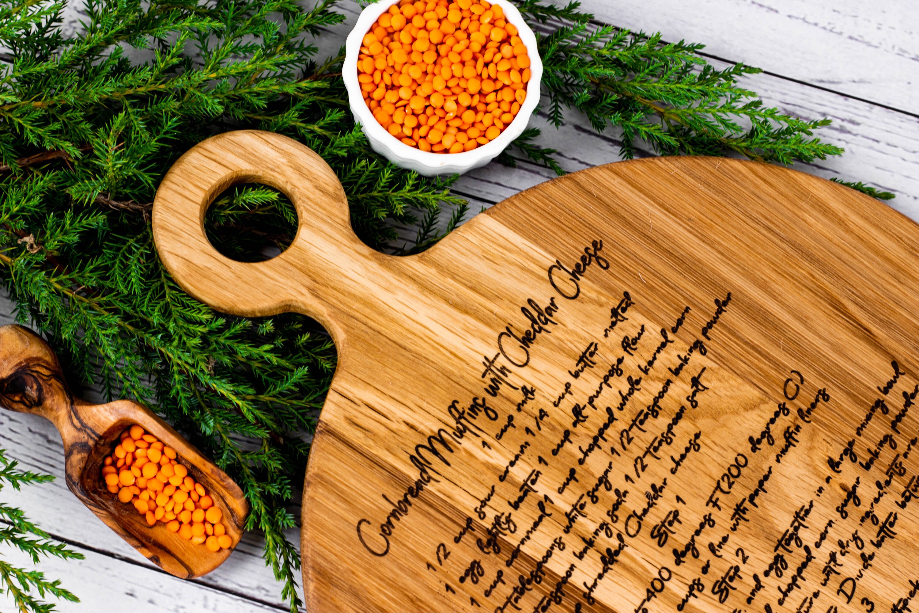 Recipe Cutting Board Custom Engraved Board Keepsake - Etsy