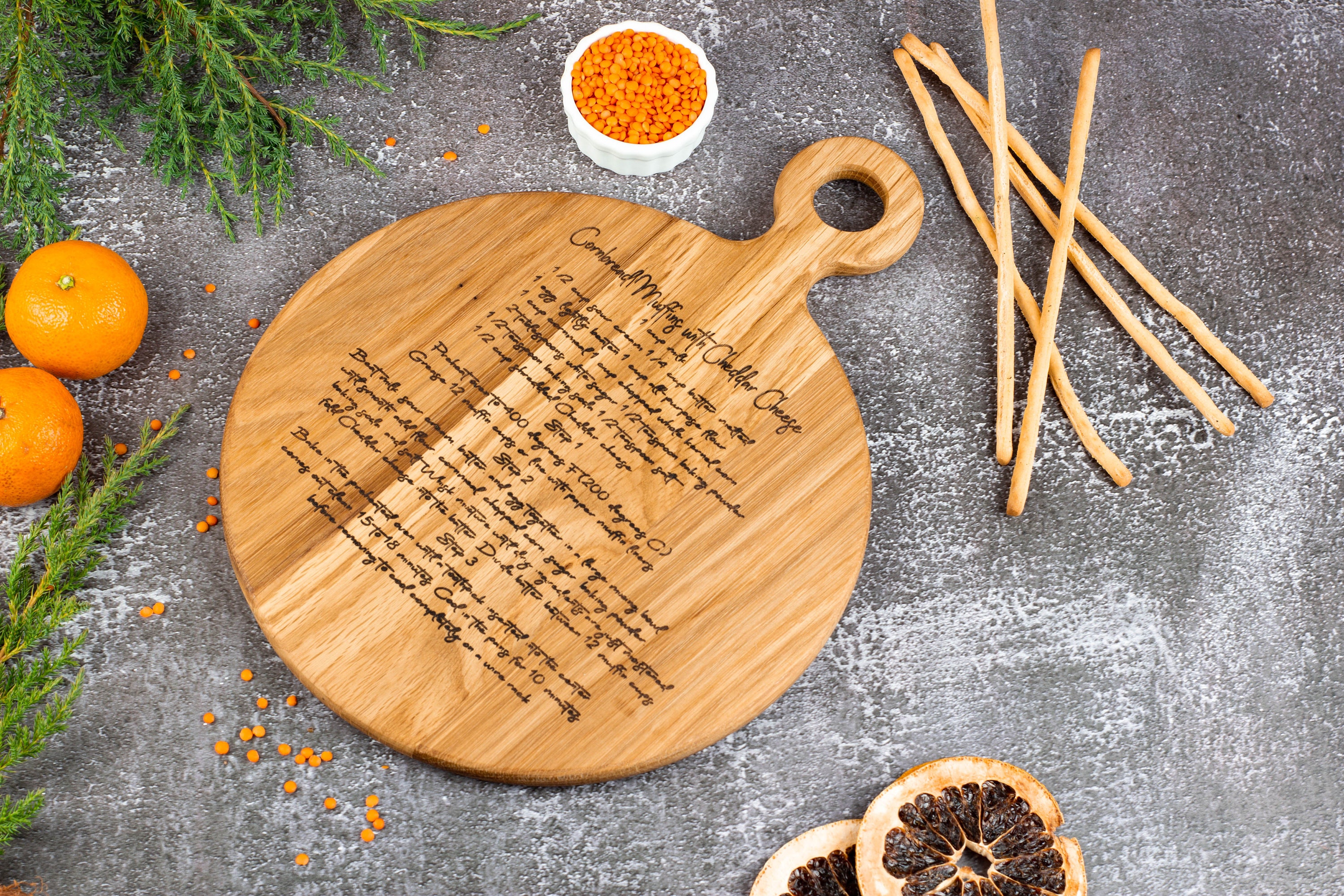 Recipe Cutting Board Custom Engraved Board Keepsake - Etsy