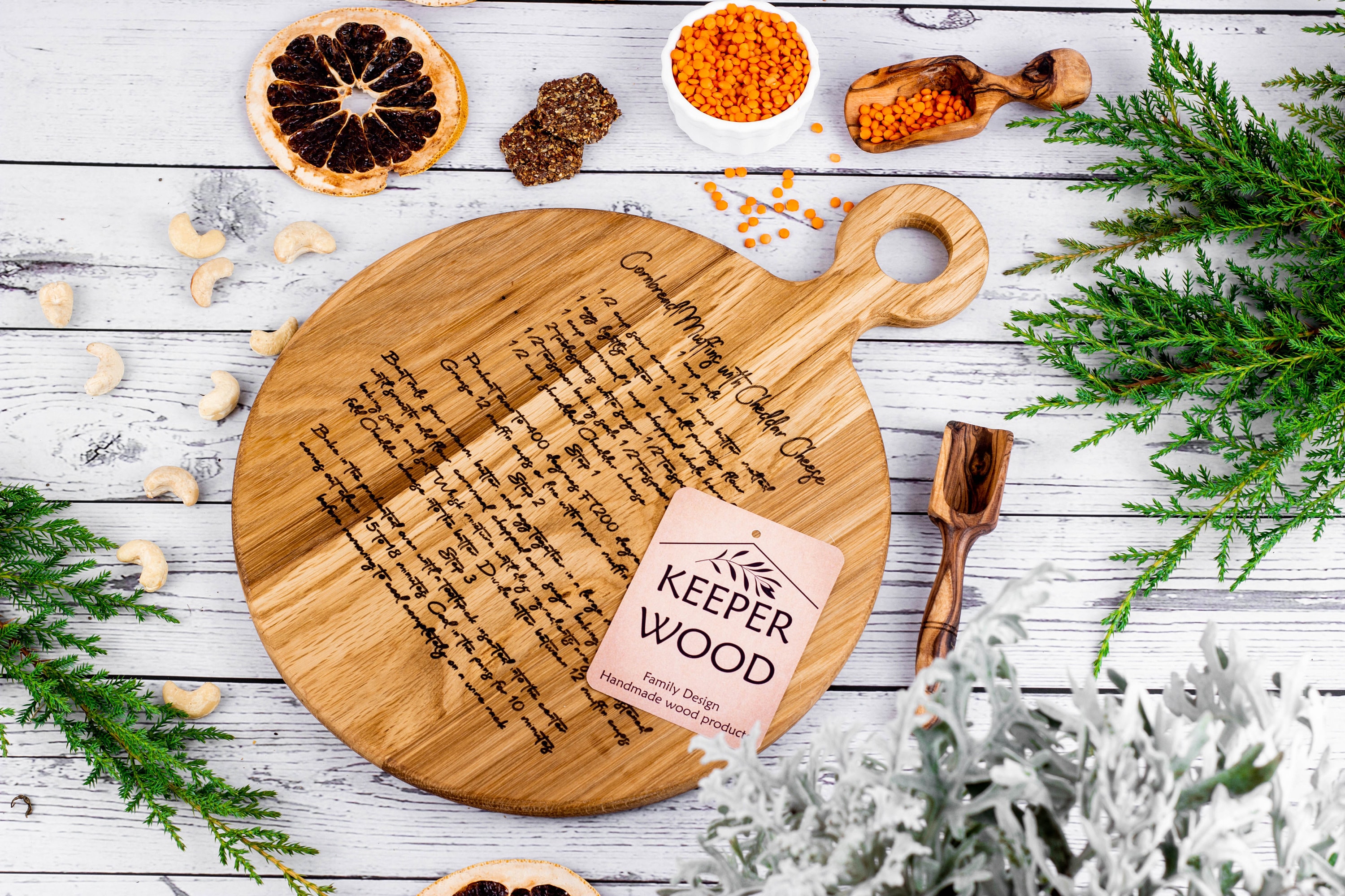 Recipe Cutting Board Custom Engraved Board Keepsake - Etsy