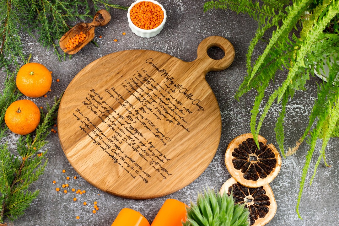 Oma's Kitchen, Oma Gifts, Grandma Gift, Recipe Cutting Board ...