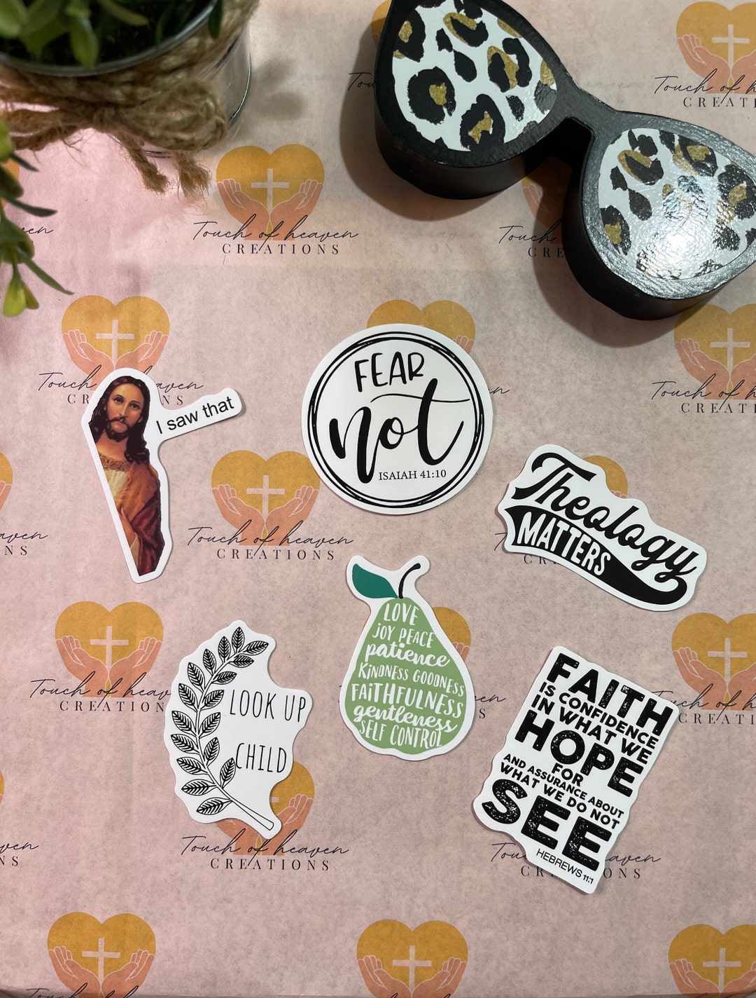 Positive Stickers, Scripture Decals, Bible Decals, Inspiring Stickers ...