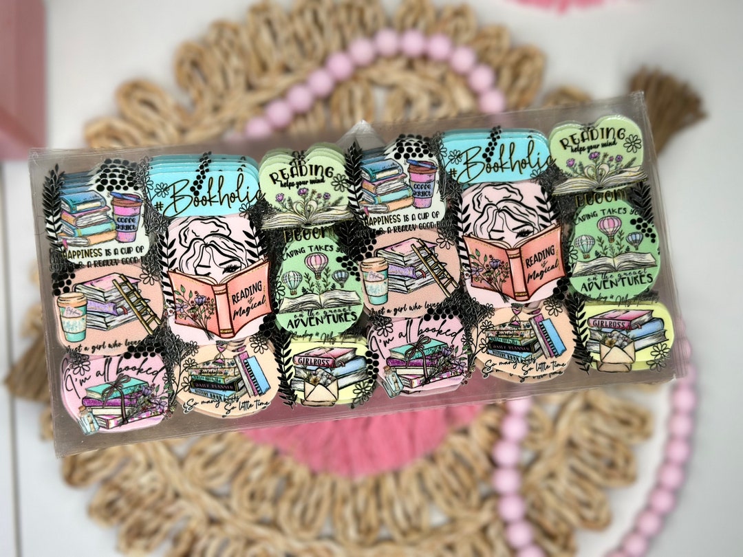 Read Books, Book Lover, UV DTF Wrap, Ready to Press, Uv Dtf, Easy to ...