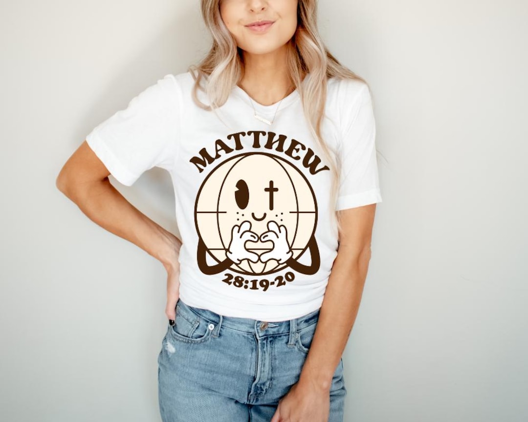 Matthew, Bible Verse Tee, Verses of the Bible, Christian Tee, Christian ...