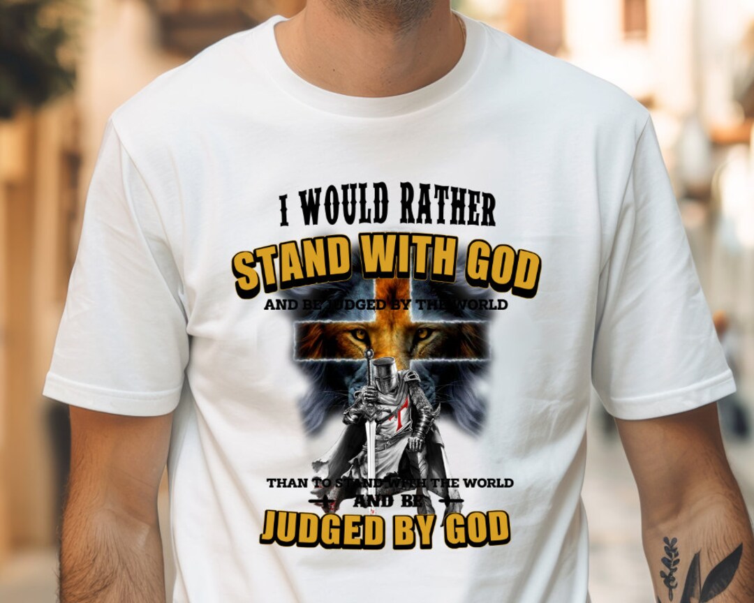 Stand With God, Stand With Jesus, Christian Shirt, Christian, Faith ...