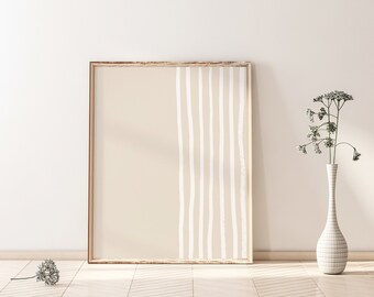 NEUTRAL WALL ART Boho Design Poster Geometric Wall Art Housewarming ...