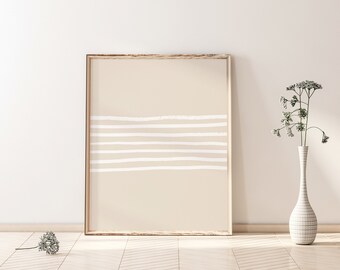 NEUTRAL WALL ART Boho Design Poster Geometric Wall Art Housewarming ...