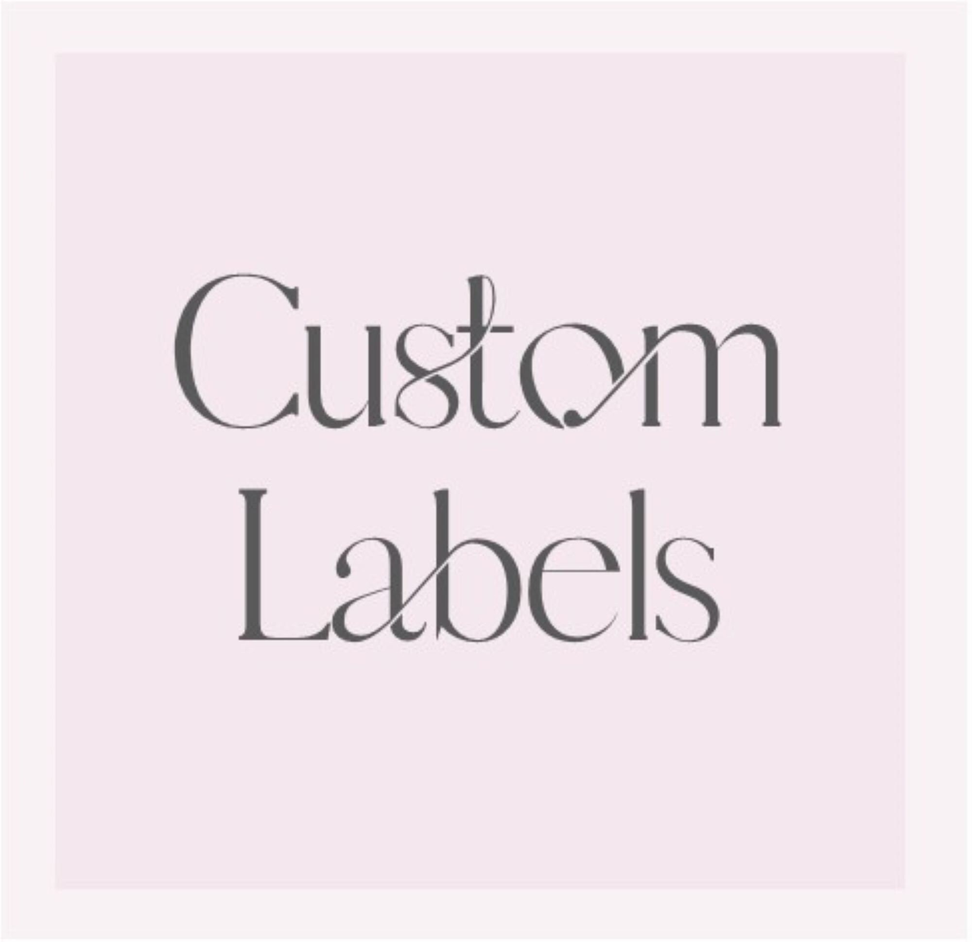 Custom Labels for Bottle and Jars Waterproof Labels Made - Etsy