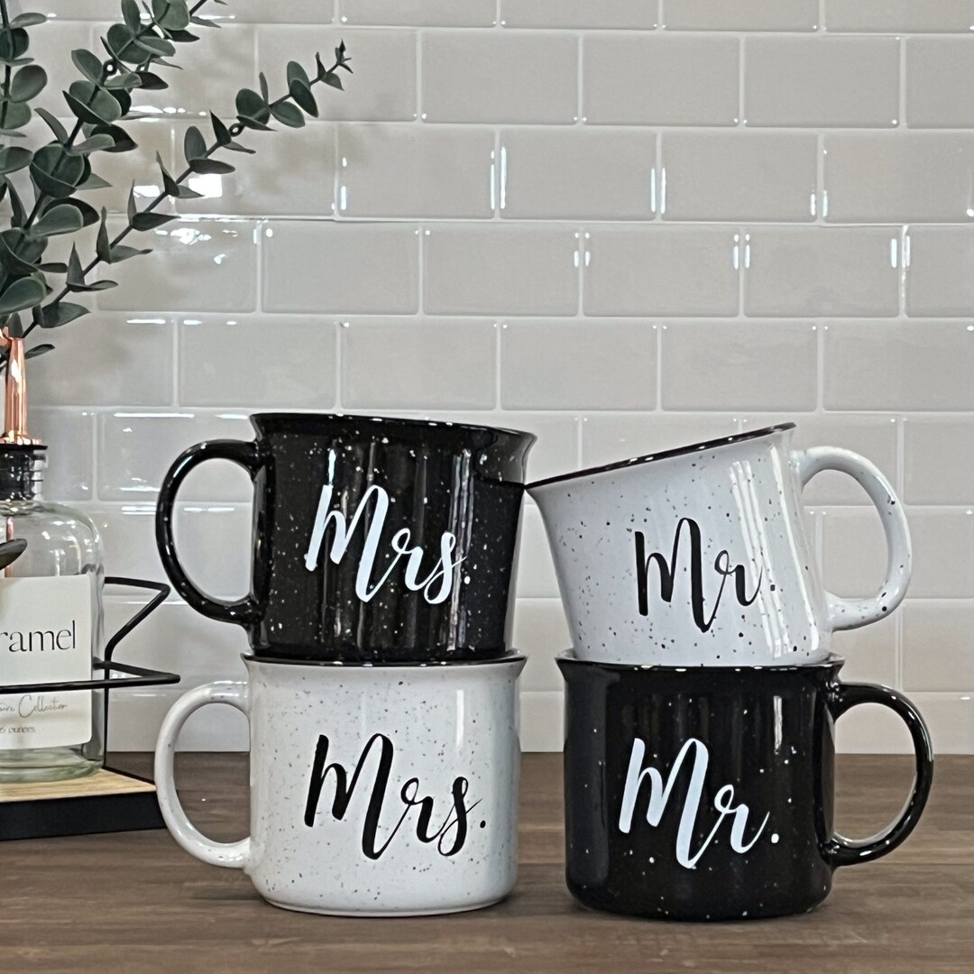 Mr. Mr. Mrs. Mrs. Coffee Mug Sets Inspirational Coffee Mug 15oz ...