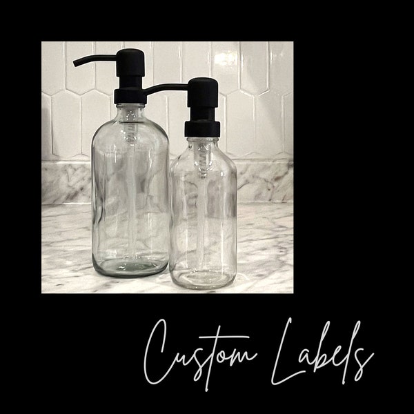Personalized Soap Dispenser - Etsy
