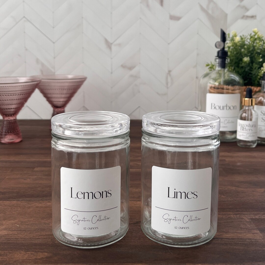 12-ounce Glass Cocktail Jars | Signature Cocktail Collection ...