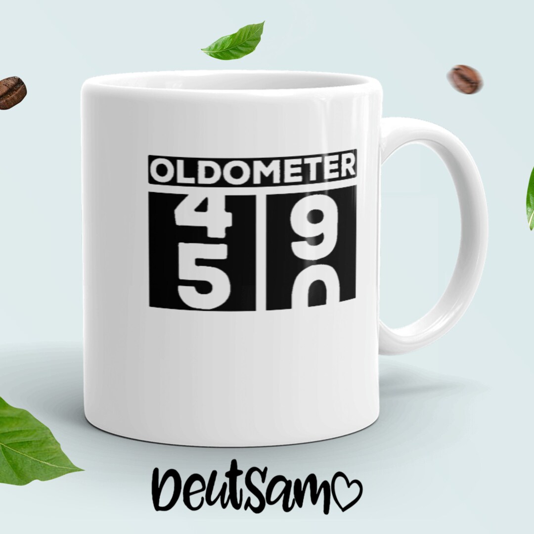 Oldometer 50 1970 1971 50th Birthday Gift Cup Birthday Special Gift ...