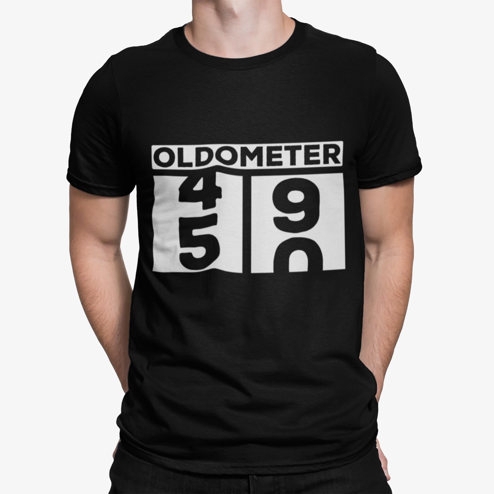 T-Shirt Oldometer 50 Shirt for the 50th birthday 50 years | Etsy